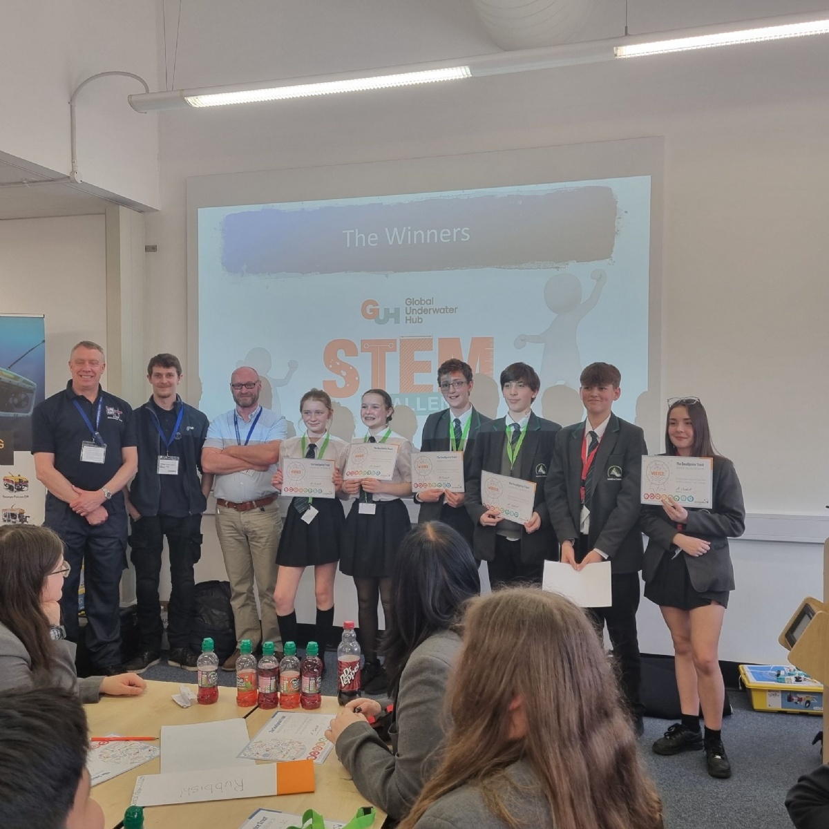 Medina College - Global Underwater Hub STEM Competition - Heat Winners!