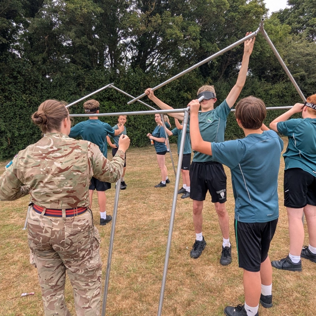 Medina College - Year 9 Team Building Day with the Army